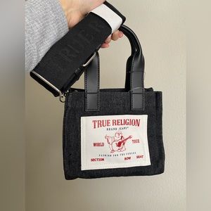 True Religion | Bags | True Religion Mini Tote Black | Poshmark
